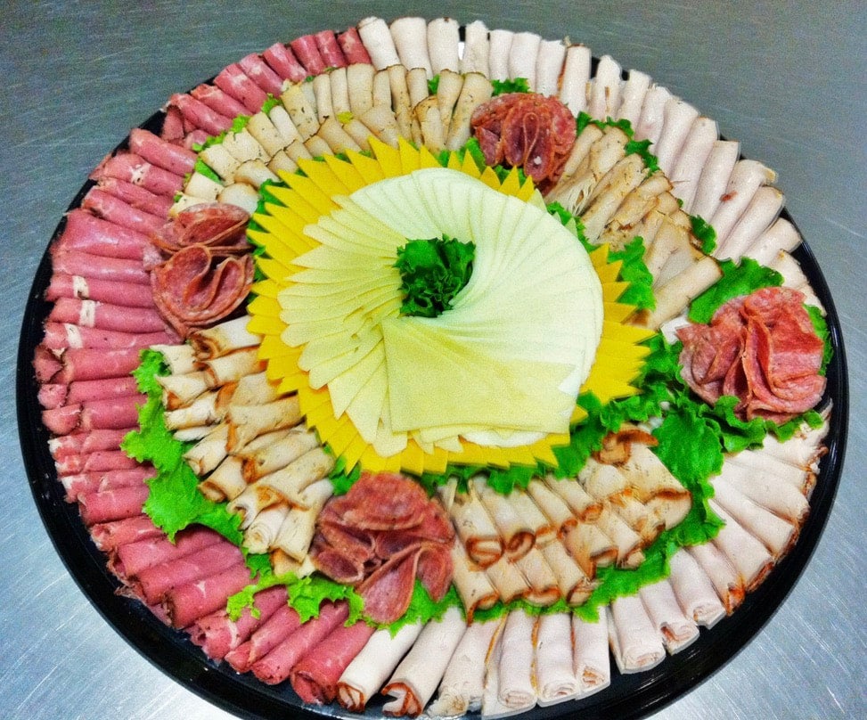 Traditional Deli Meat & Cheese Platter available in Small, Medium and ...
